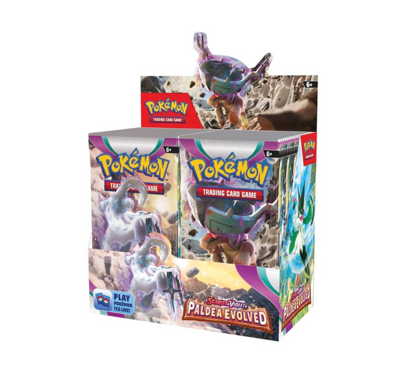 Pokemon SV2 Paldea Evolved Booster Box – wolcow gaming